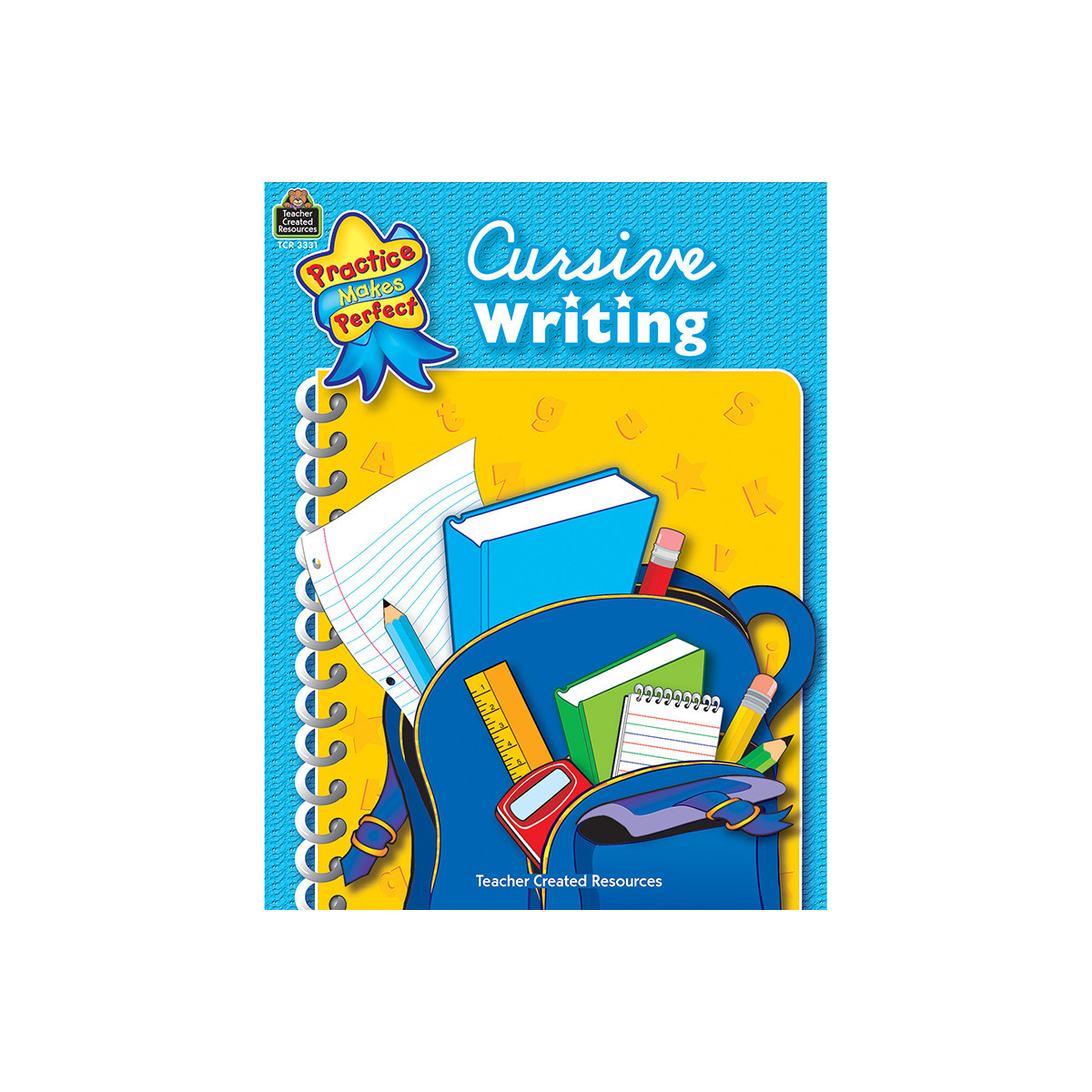 CURSIVE WRITING PRACTICE MAKES TEACHER CREATED RESOURCES TCR3331