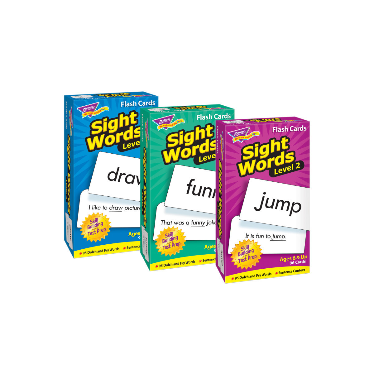 Essential Skills: Learn & Practice Sight Words TREND T-ESWORD